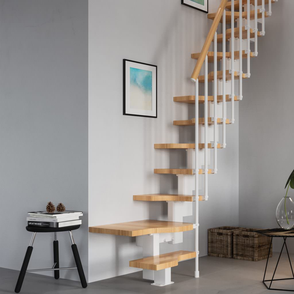 Scala a gradini sfalsati - Rintal